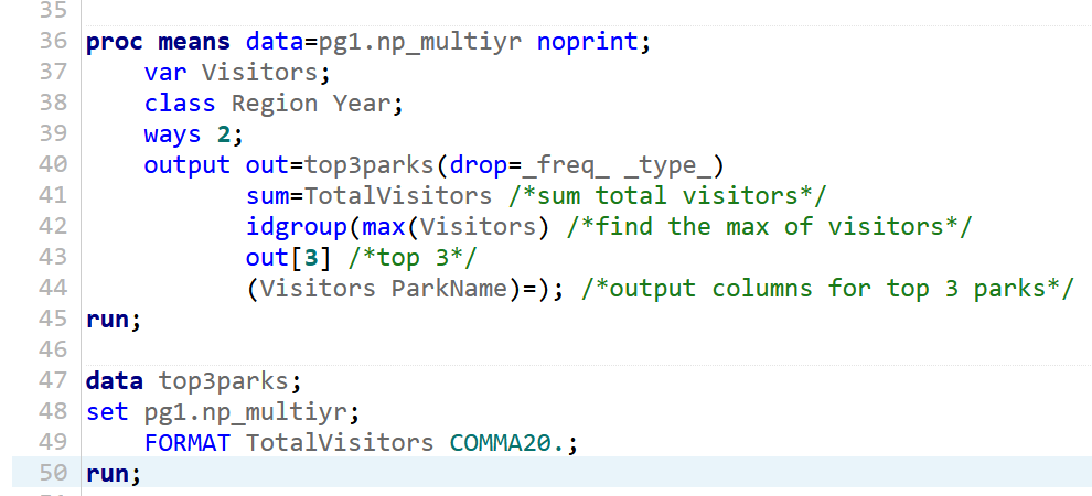 Identifying the Top Three Extreme Values with the Output Statistics ...