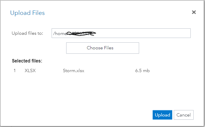 Solved: Can't upload files anymore because it says that the file might be too ... - SAS Support ...