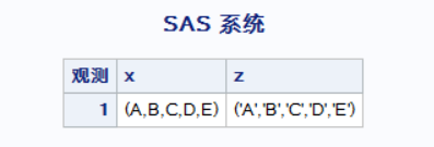 quotes for list of letters - SAS Support Communities