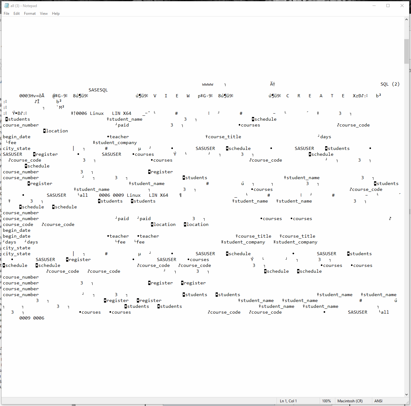 Solved: How to read a sas7bvew file? - SAS Support Communities