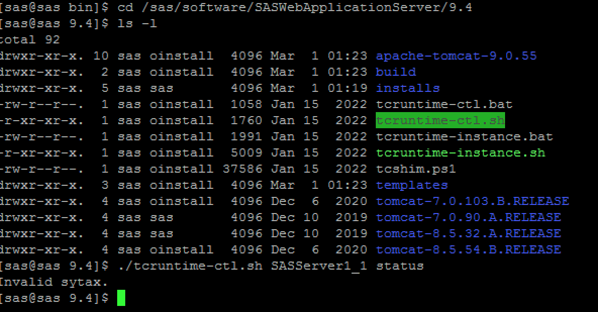 Solved: SAS Web App Server unable to start - SAS Support Communities
