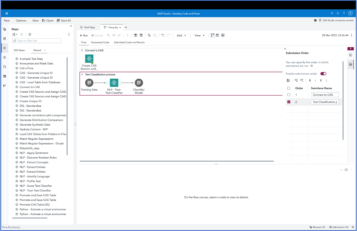 NLP Just Became Easier! A look at the Text Classifier custom steps. - SAS Support Communities