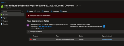 Not able to deploy SAS Viya using Azure marketplace offering - SAS ...