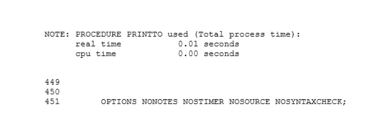 Solved: how to use proc print to create log files. - SAS Support ...