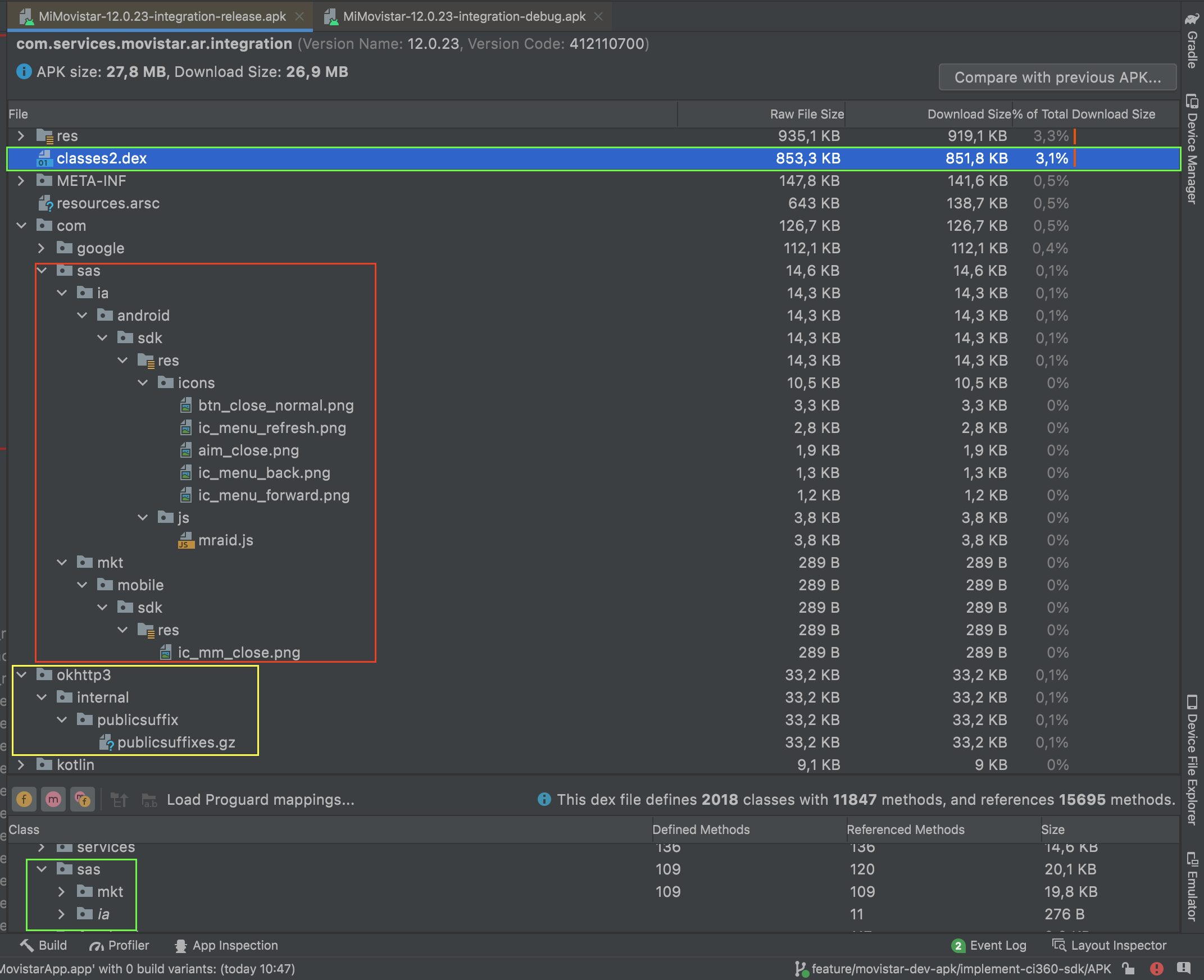 Problem with CI360 SDK in APK - React Native - SAS Support Communities