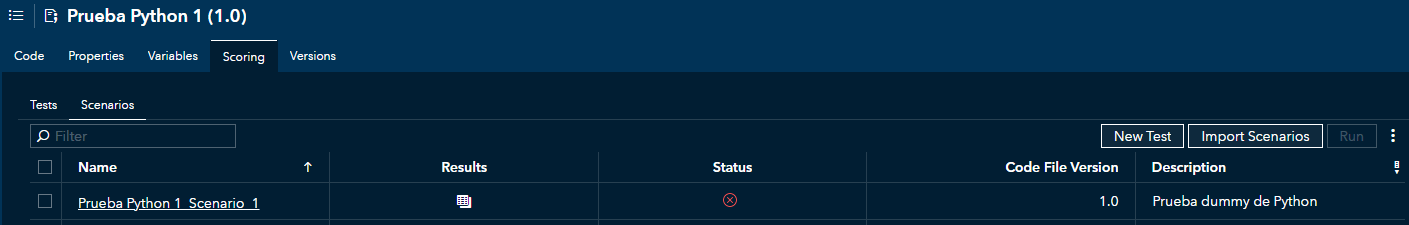 Running A Scoring Test For A Python Model Registered Through Register Sas Support Communities