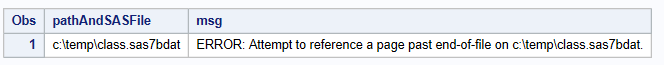 The fastest/efficient way to check sas7bdat files damage? - SAS Support ...