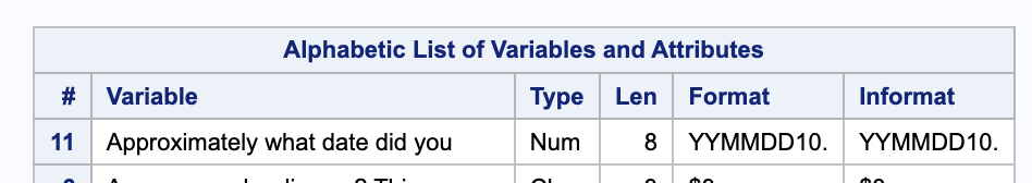 Solved: My .csv has spaces in variable names - can I refer to them by their or... - SAS Support ...