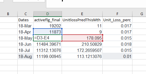 Solved: Iterative calculation using retain and lag function to calculate curre... - SAS Support ...