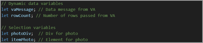 Using the Data-Driven Content Object in Visual Analytics to Display ...