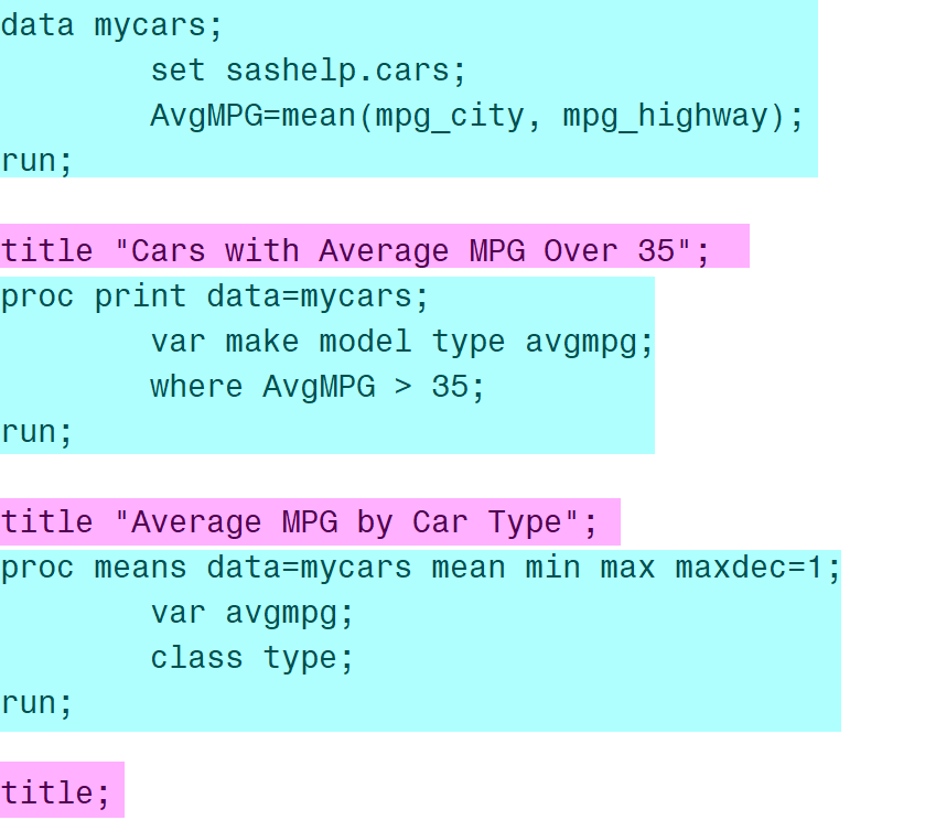 Solved: Lesson 1 Essentials - Activity p101a03.sas - Second question - SAS Support Communities