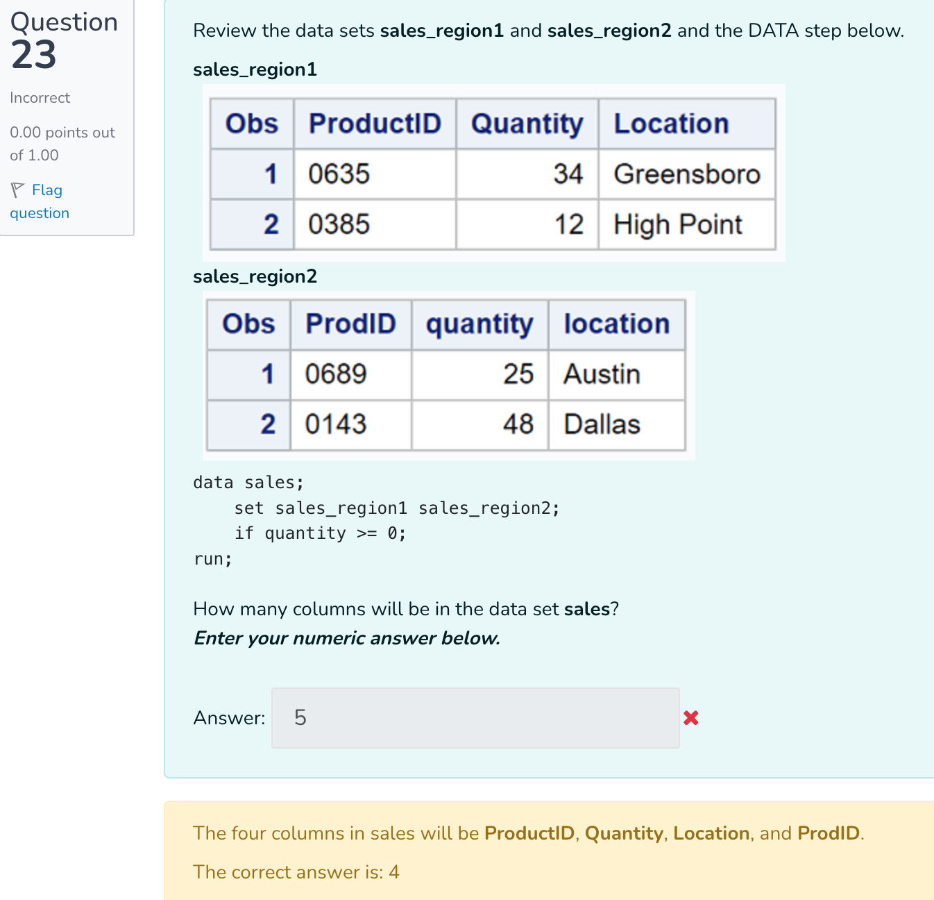 Solved: the word "Column" versus "Variable" - SAS Support Communities