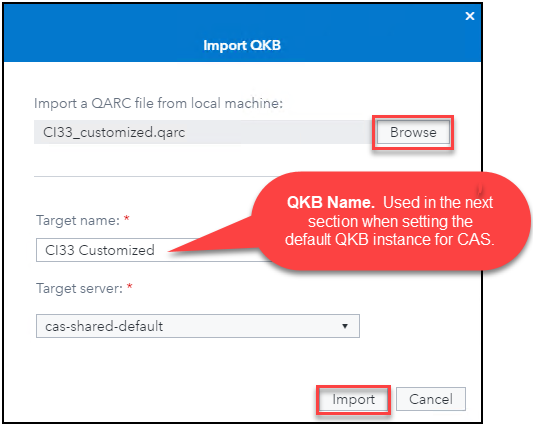 SAS Viya: Add a Customized Quality Knowledge Base (QKB) to CAS and SAS ...