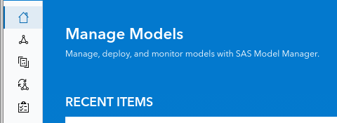 A Tour of SAS Model Manager
