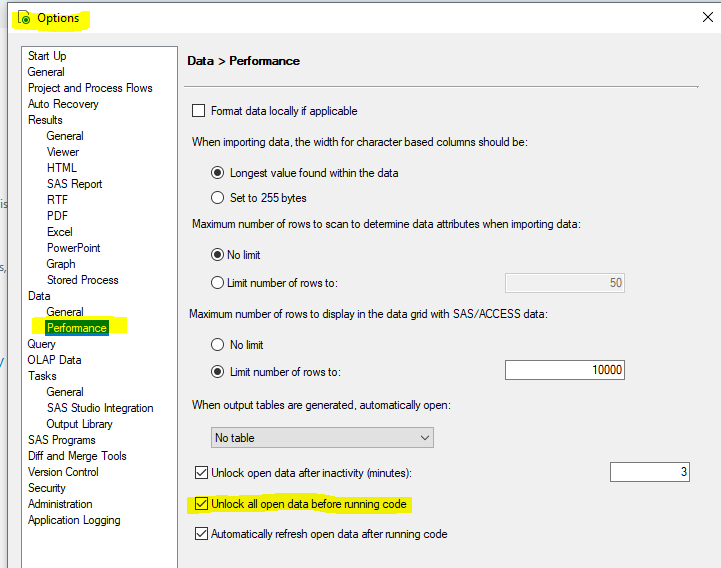 Error: A lock is not available Message - SAS Support Communities