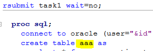 proc sql prallel processing unsing rsubmit - SAS Support Communities