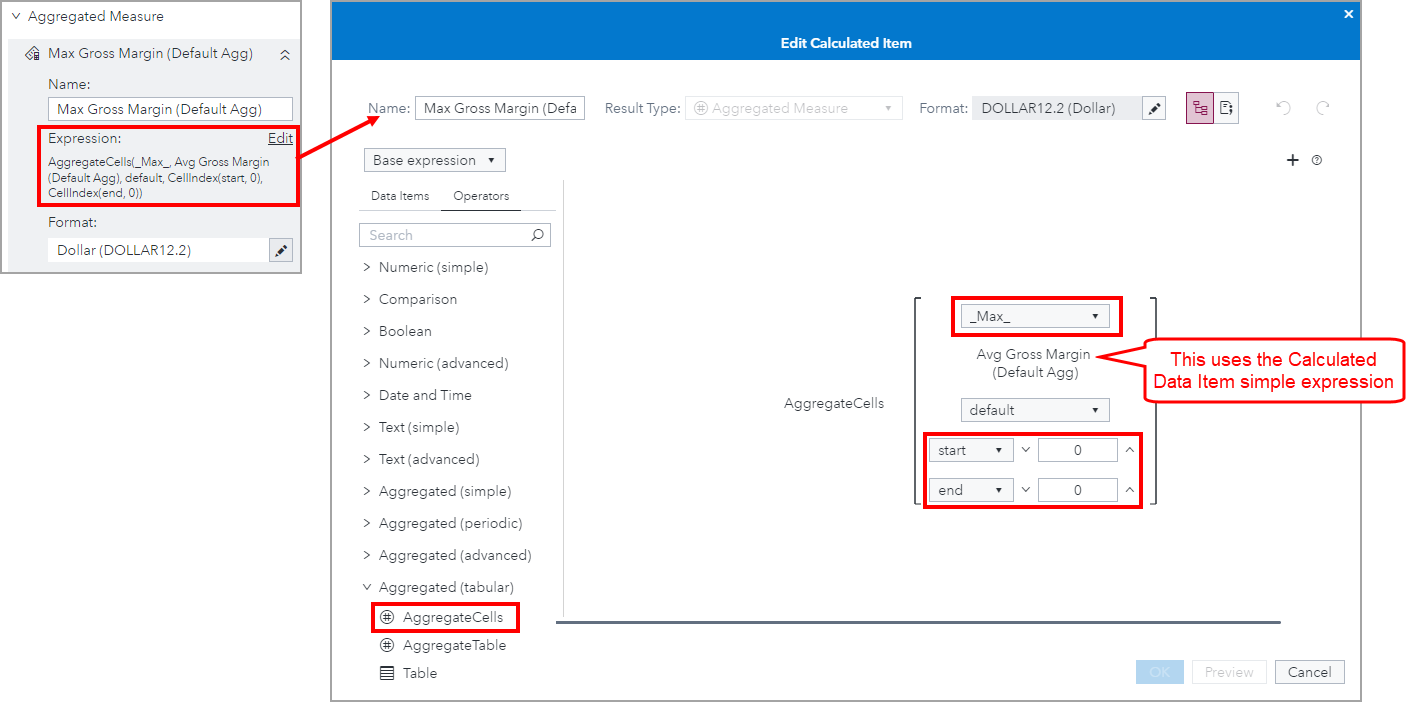 VA Report Example: Use a Display Rule to highlight the maximum of an ...