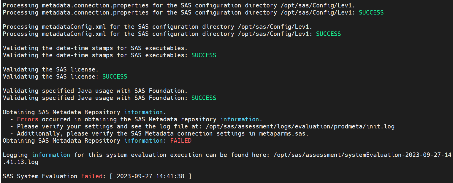 System Evaluation Tool Helps with SAS 9.4 Upgrade-in-Place Planning