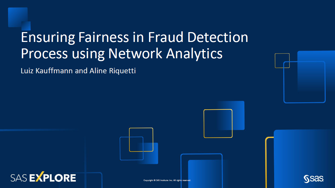 Ensuring Fairness in Fraud Detection Process Using Network Analytics ...