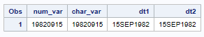 Solved: SAS Date - SAS Support Communities
