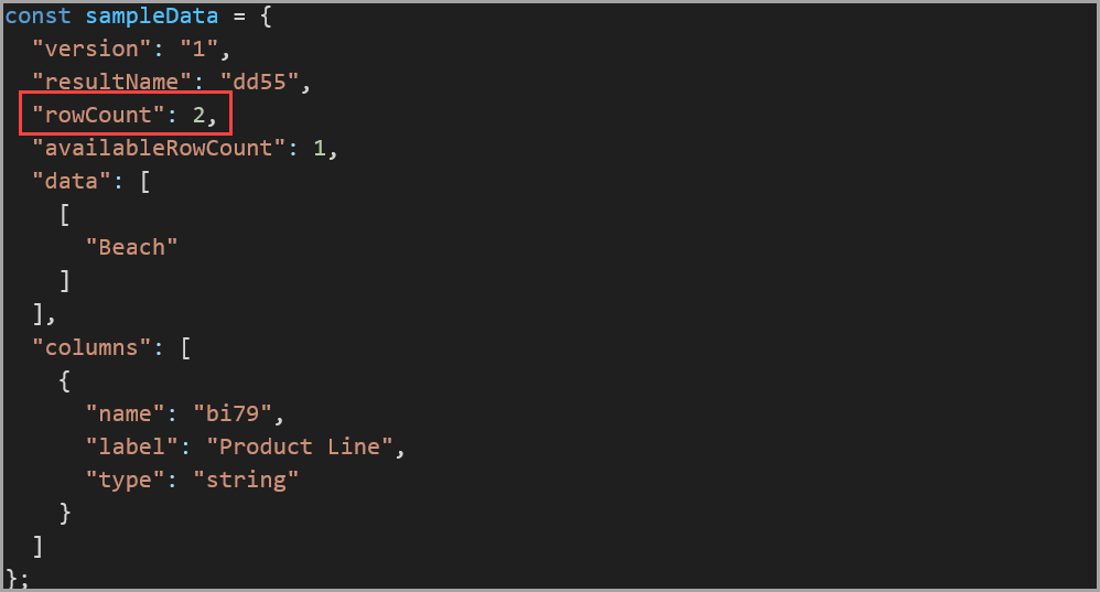 Using the Data-Driven Content Object in Visual Analytics to Display Product Photos: Debugging