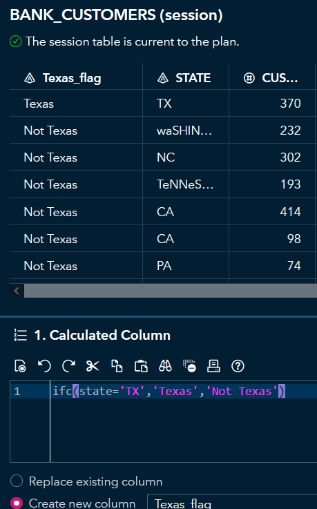 Calculated columns in SAS Data Studio - SAS Support Communities