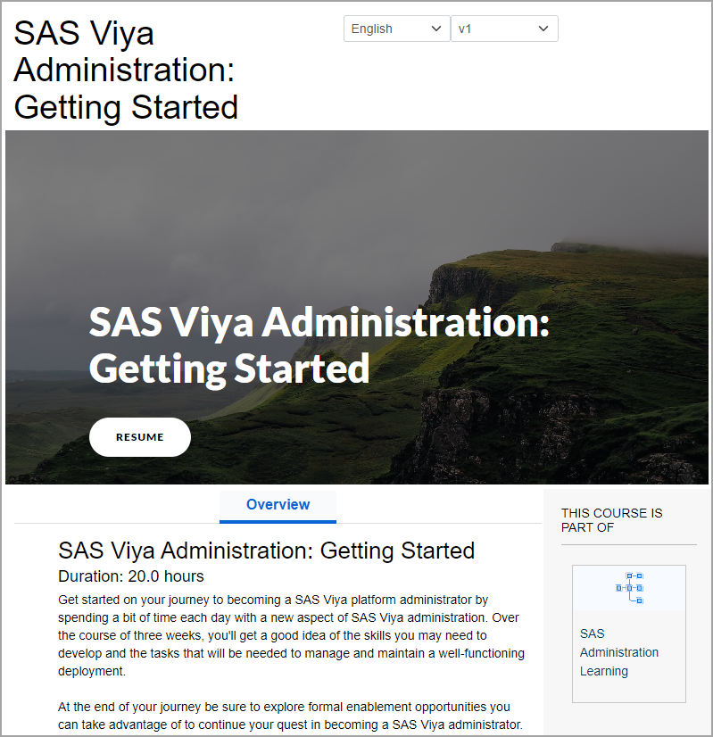 An Easy Plan to Become a SAS Viya Administrator