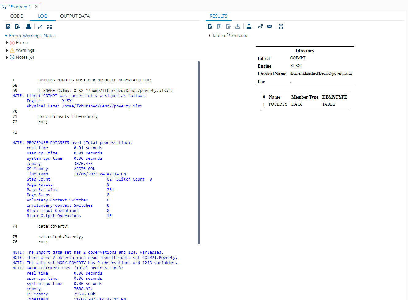 What happened to my data? - Page 2 - SAS Support Communities