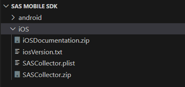What is the SAS Customer Intelligence 360 Mobile SDK?