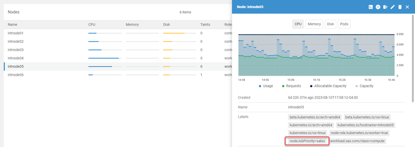 SAS® Workload Orchestrator- Associate Kubernetes Cluster Nodes With Queues