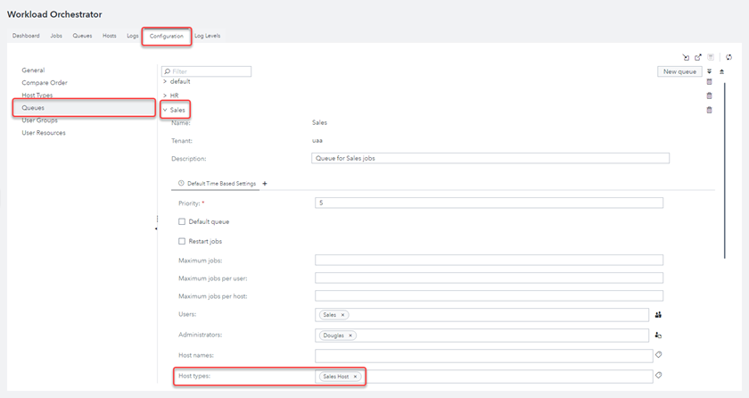 Sas® Workload Orchestrator Associate Kubernetes Cluster Nodes With Queues