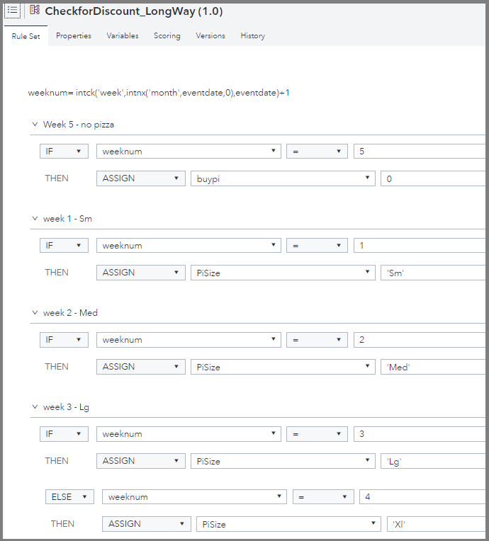Making Rule Sets More Efficient with Lookup Tables
