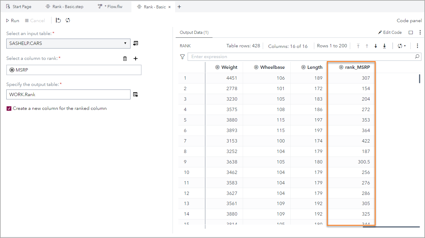 Explaining Custom Steps using SAS Studio Assets