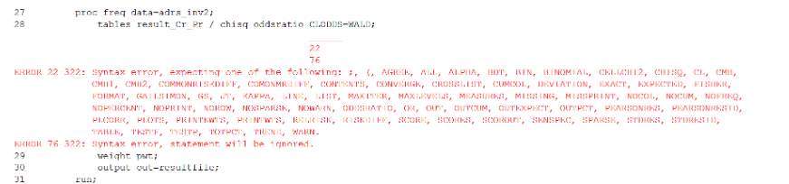 Solved: Obtain confidence intervals for Overall Response Rate - SAS Support Communities