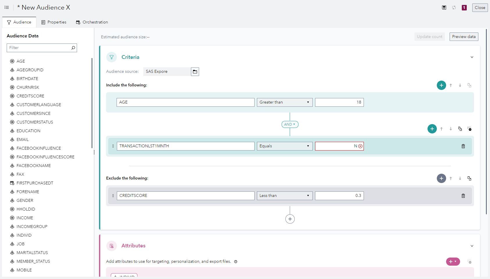 How to create an audience within SAS 360 Audiences and its advantages ...