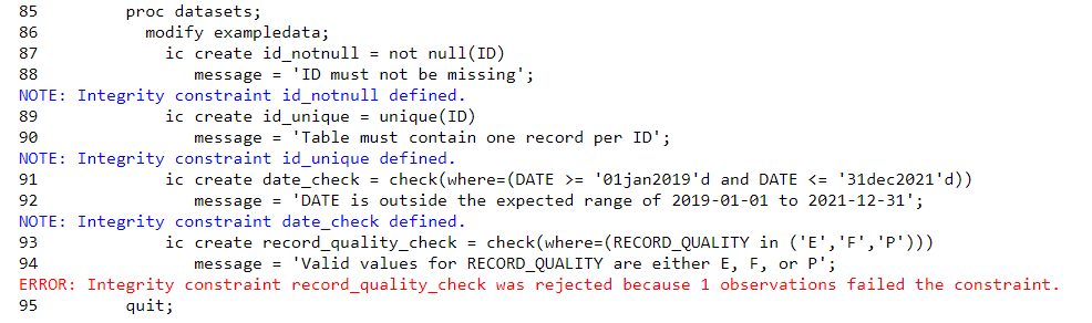 IC CREATE statement is not printing user-specified error messages to t... - SAS Support Communities
