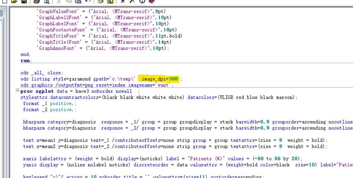 Solved: SGPLOT- Changing the Seglabel colors based on segment bar color ...