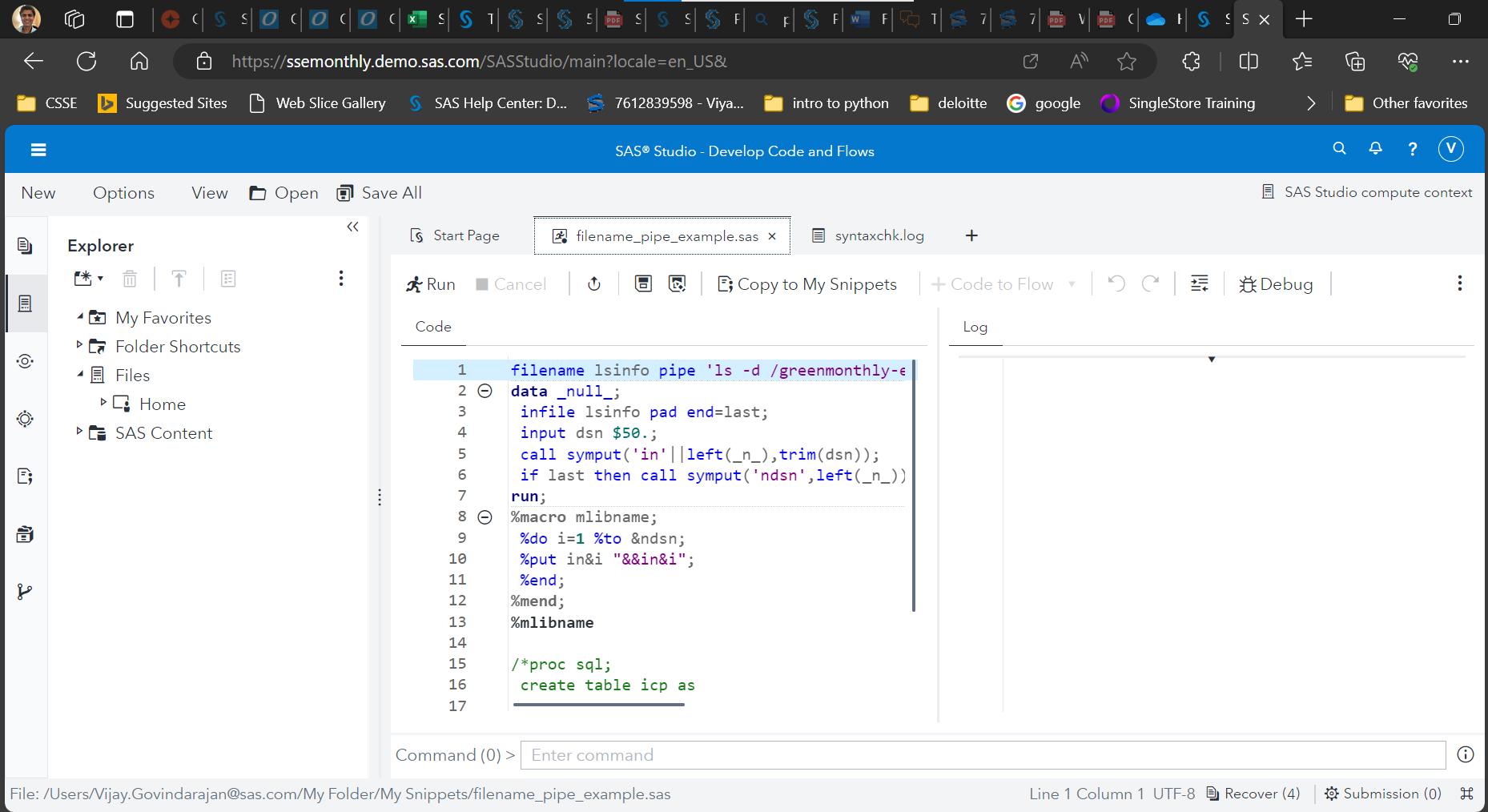 A better experience with SAS Studio - SAS Support Communities