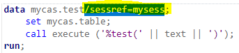 Solved: Error when using CALL EXECUTE with a CAS Table - SAS Support Communities