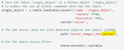 Solved: convert a CAS table to SASHDAT - SAS Support Communities