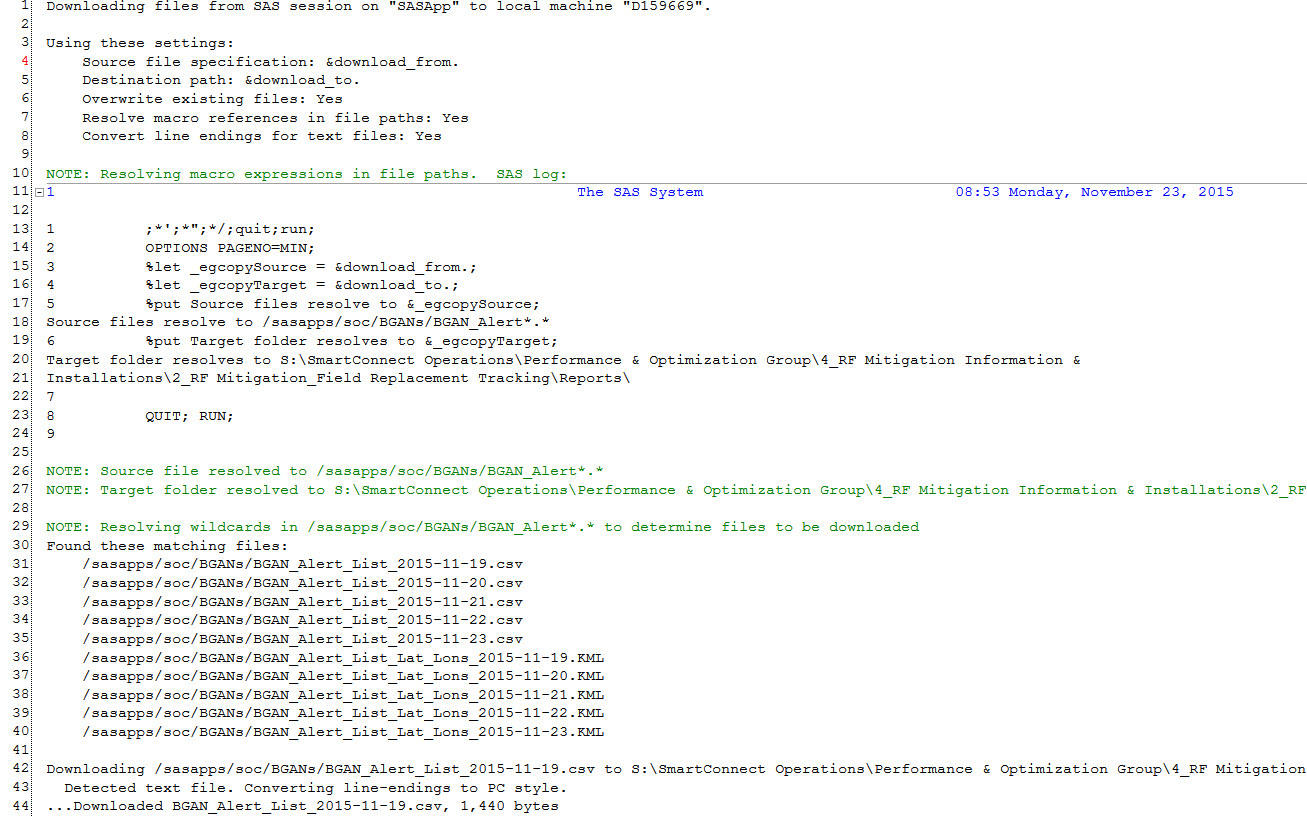 Solved: Oddball Error with Copy Files Task - SAS Support Communities