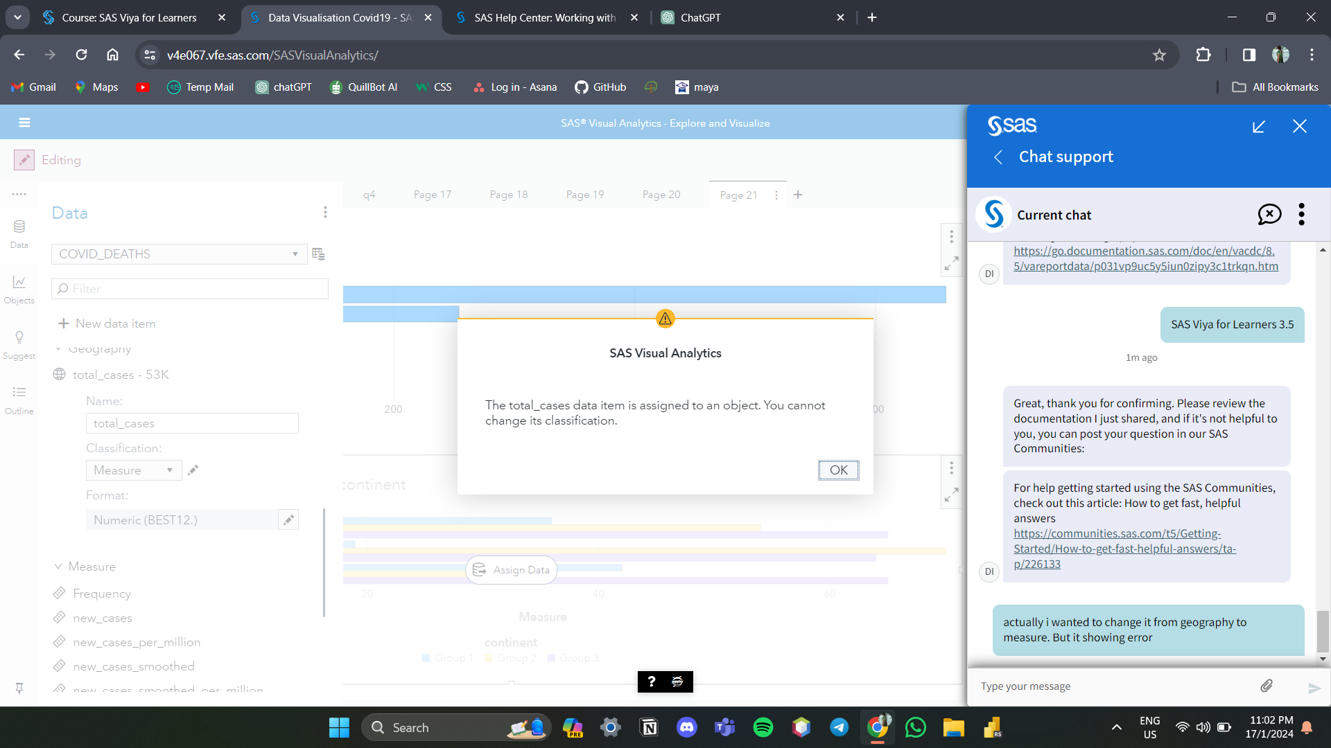 Change geography to measure classification - SAS Support Communities