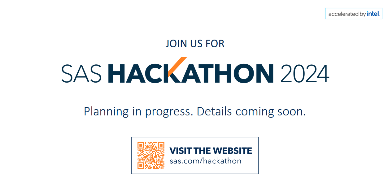 Unleashing Potential Join The Sas Hackathon 2024 Sas Support Communities