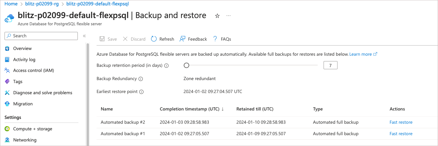 Restore a Viya Backup with SAS Viya Backup and Database Point in Time ...