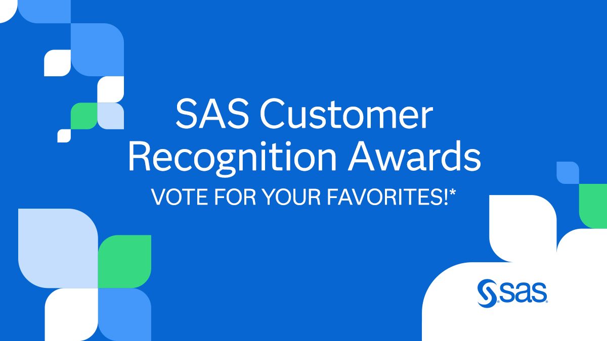 Vote For Your Favorite Entries! - SAS Support Communities