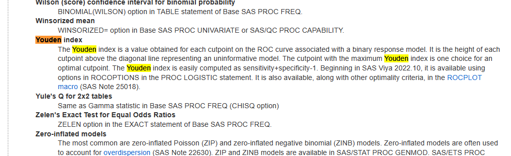 Dichotomizing a continuous predictor variable - SAS Support Communities