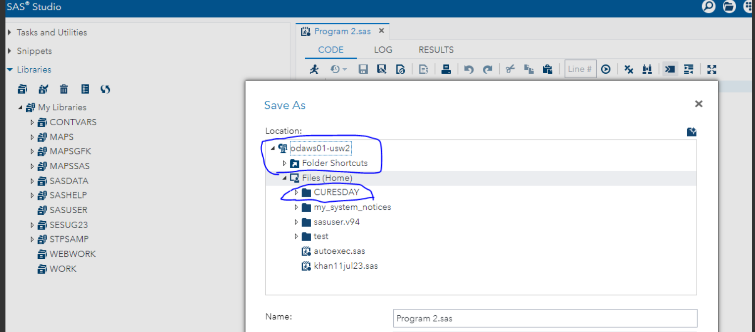 Question about libraries. - SAS Support Communities
