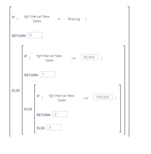 Using a two-stage model for a continuous target with an over-abundance ...