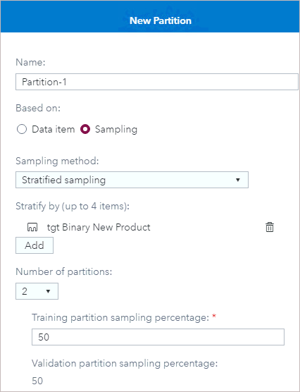Using a two-stage model for a continuous target with an over-abundance ...