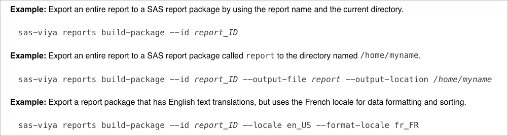 Deploy SAS Report Packages made easy!
